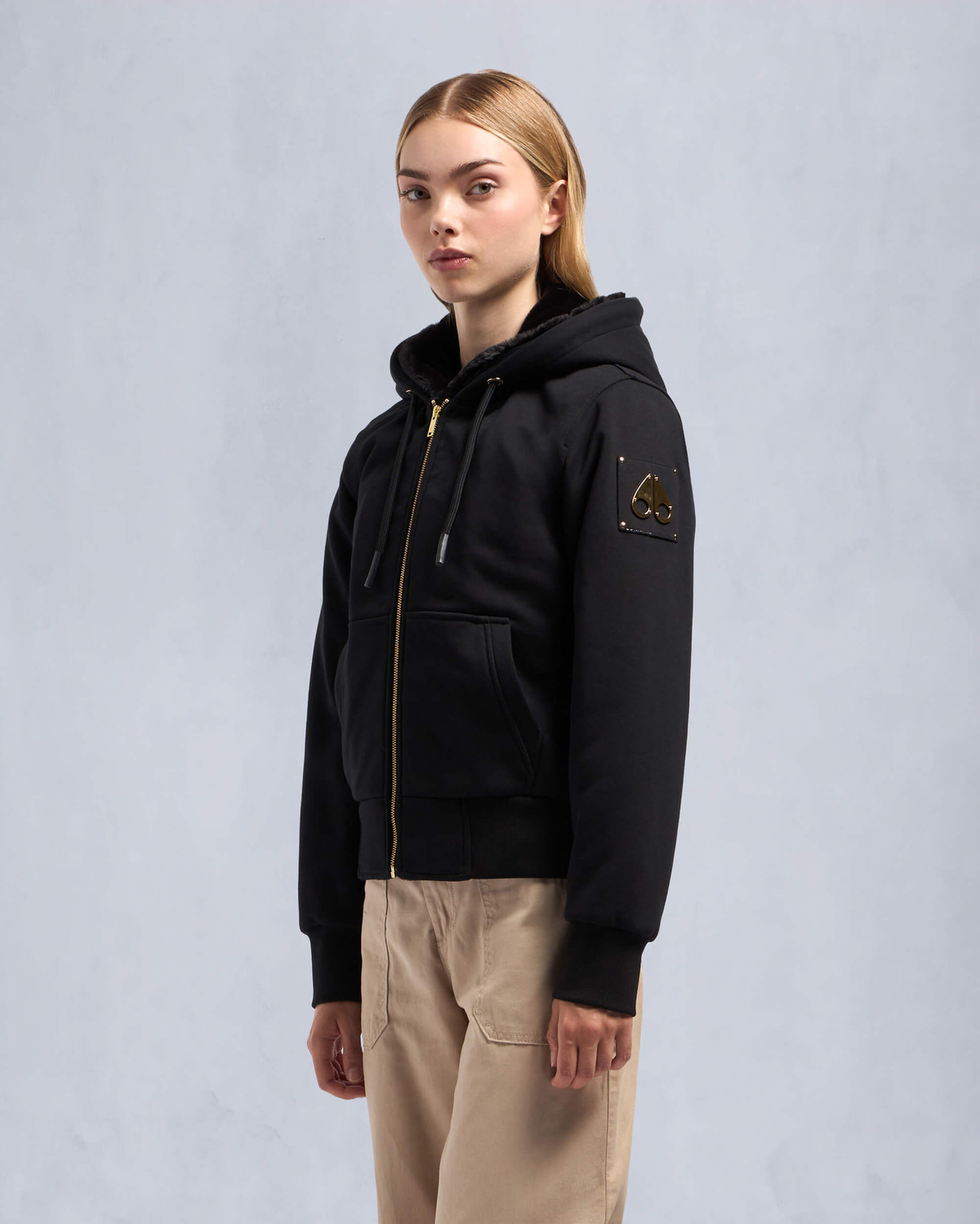 Chandail À Capuchon Bunny Madison – Série Or | Femme | Moose Knuckles