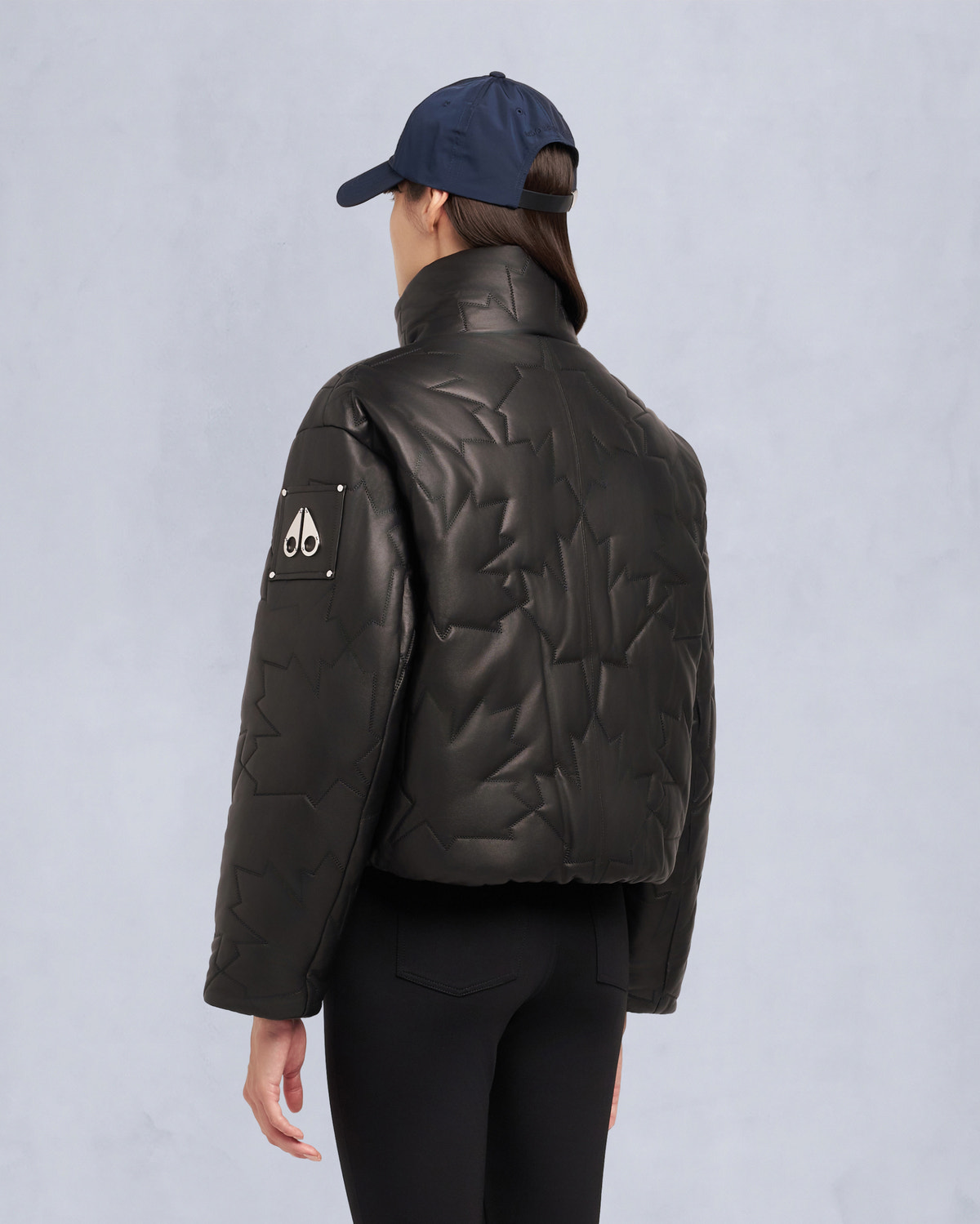 Mapleton Leather Down Puffer Jacket | Women | Moose Knuckles
