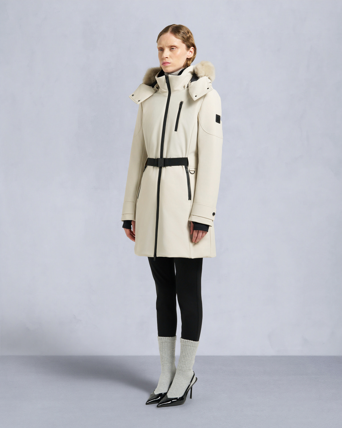 Wingrove Shearling Trim Down Parka | Women | Moose Knuckles